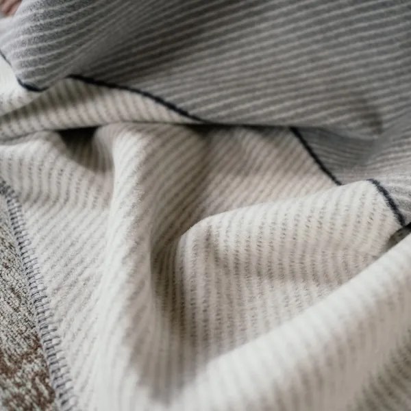 Ibena Jacquard Austin deka šedá