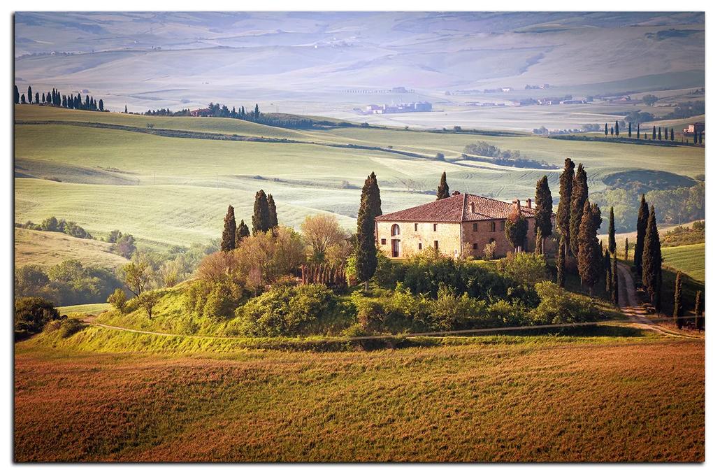Obraz na plátně - Italská venkovská krajina 1156A (90x60 cm  )