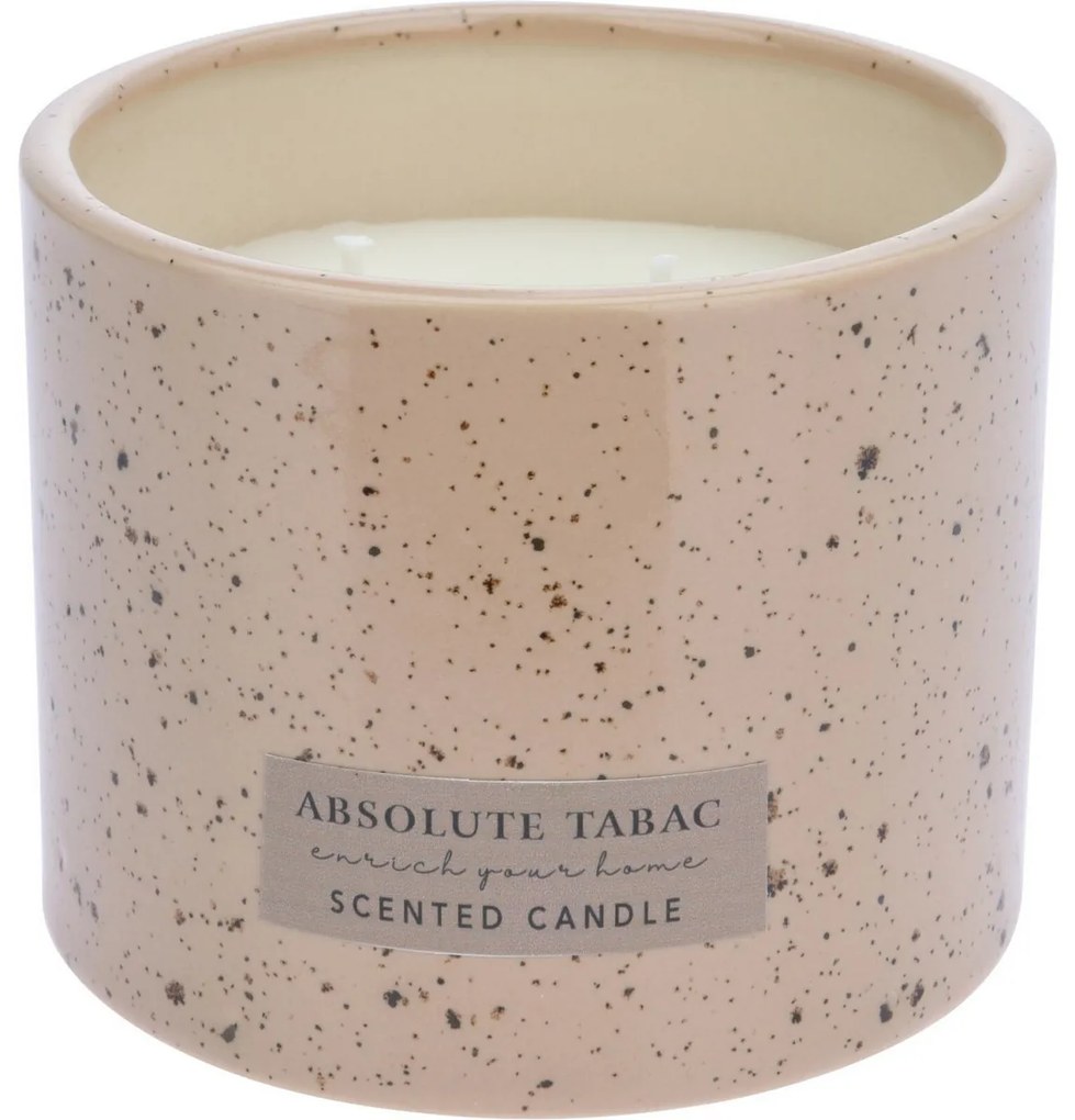 Vonná svíčka Enrich your home, Absolute Tabac, 180 g, 10,5 x 8 cm