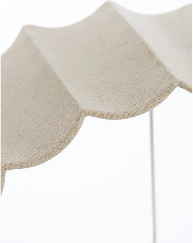 Krémové stínidlo ø 35 cm Disli – Light & Living