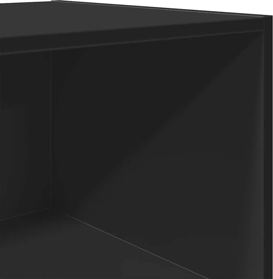 Skříň highboard černá 45 x 41 x 185 cm kompozitní dřevo 3281674