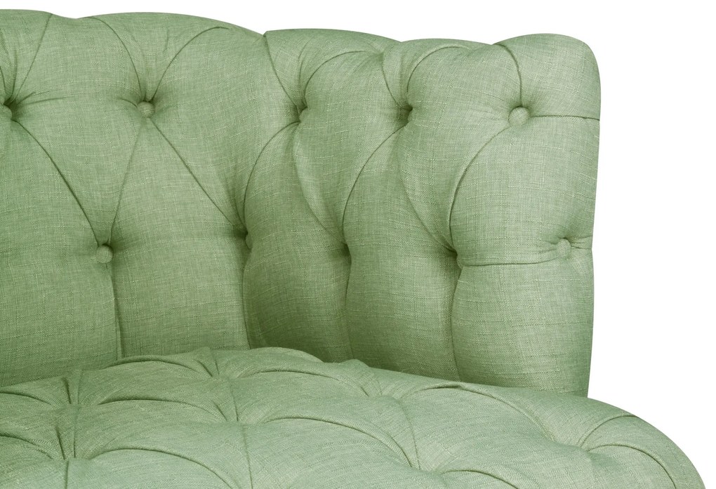 Atelier del Sofa Křeslo West Monroe - Petrol Green, Zelená