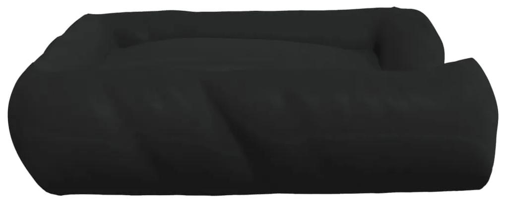 vidaXL Pelíšek pro psa s polštářky černý 89x75x19 cm oxfordská tkanina