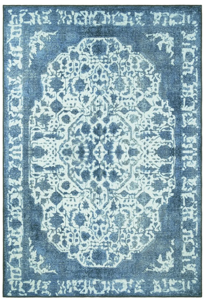 Hanse Home Collection koberce Kusový orientální koberec Chenille Rugs Q3 104747 Light-blue - 80x150 cm