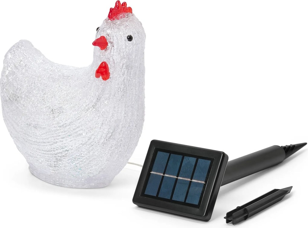 Tchibo - Solární slepice s LED pro venkovní použití