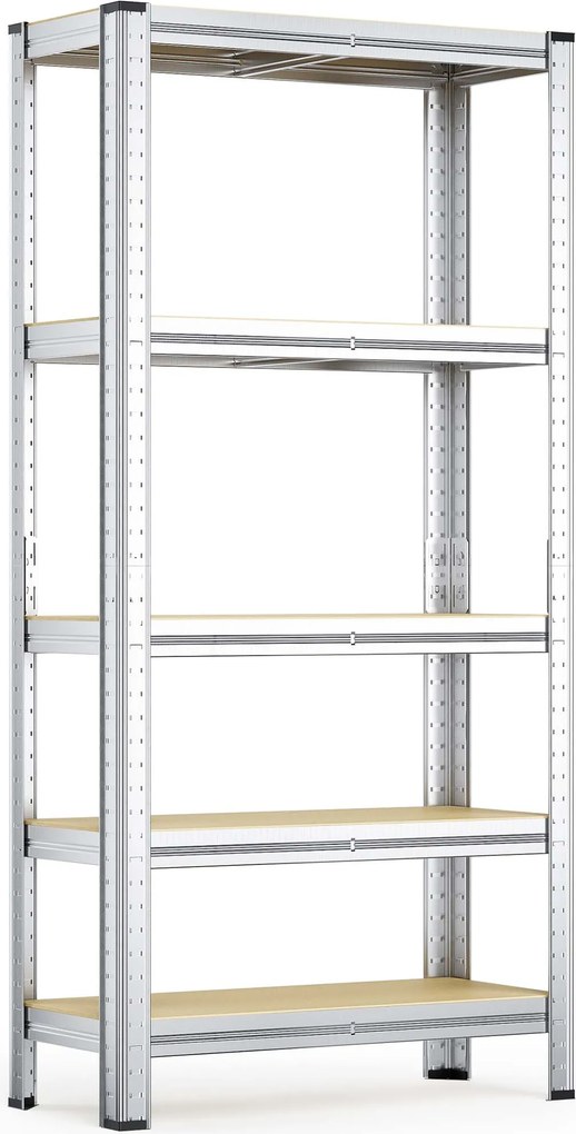 Dílenský regál Wiltec – 180 × 90 × 30 cm, 875 kg (64369)