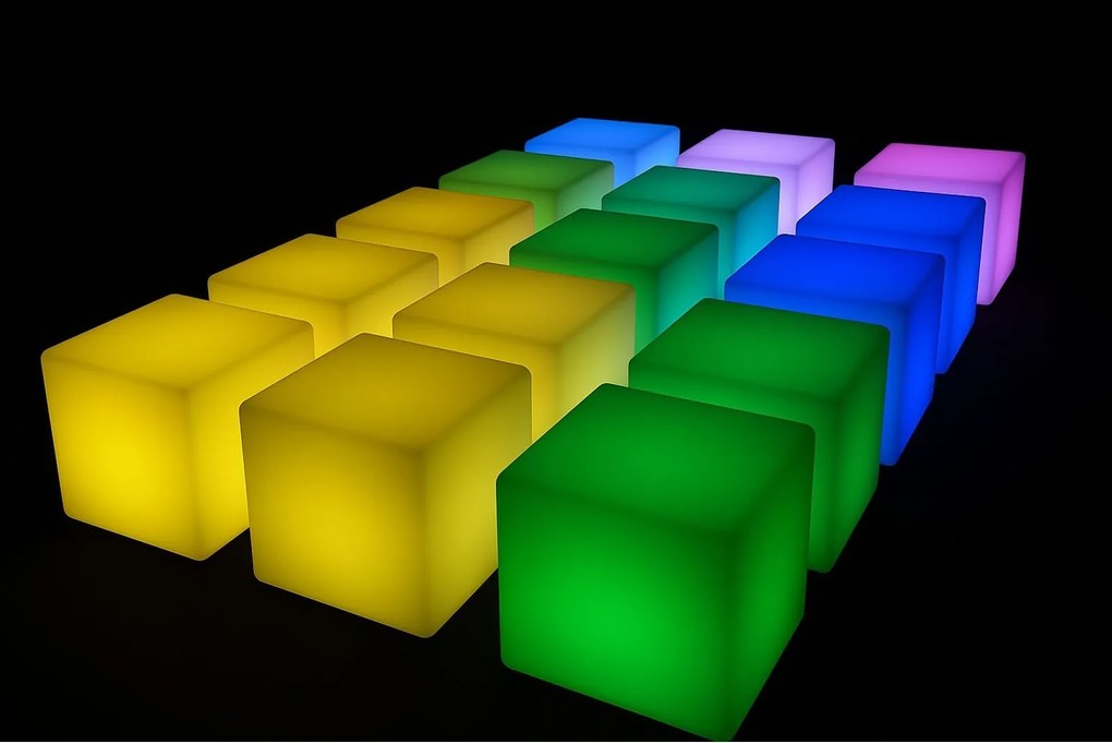 Svítící LED koule 50 cm