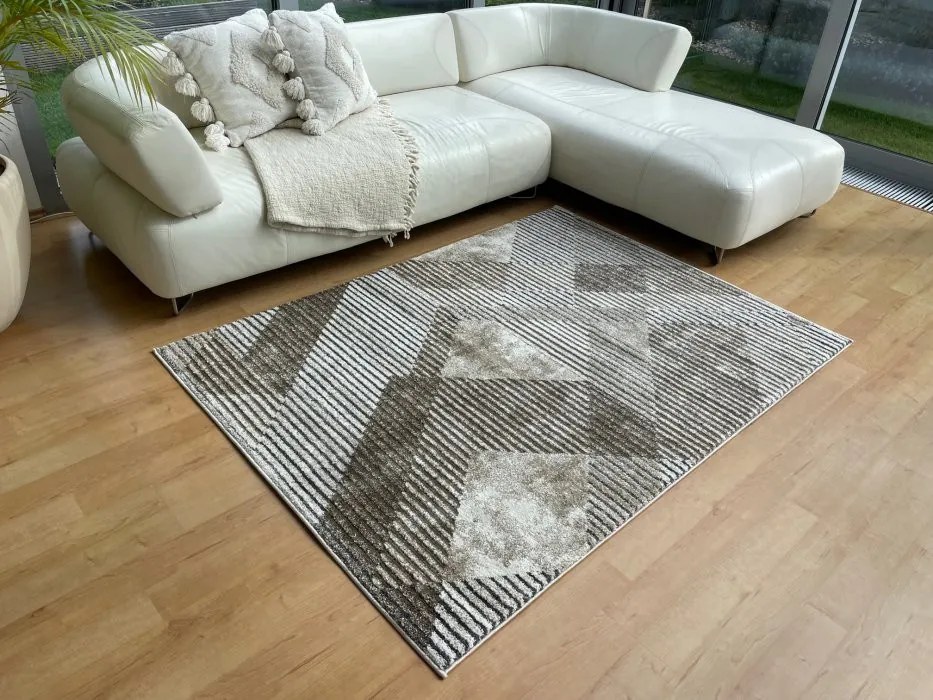 Vopi | Kusový koberec Marvel 7602 beige - 140 x 190 cm