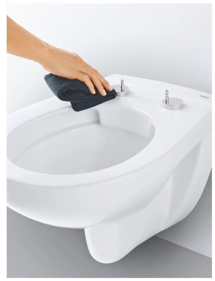 Grohe Bau Ceramic - Závěsné WC, alpská bílá 39427000