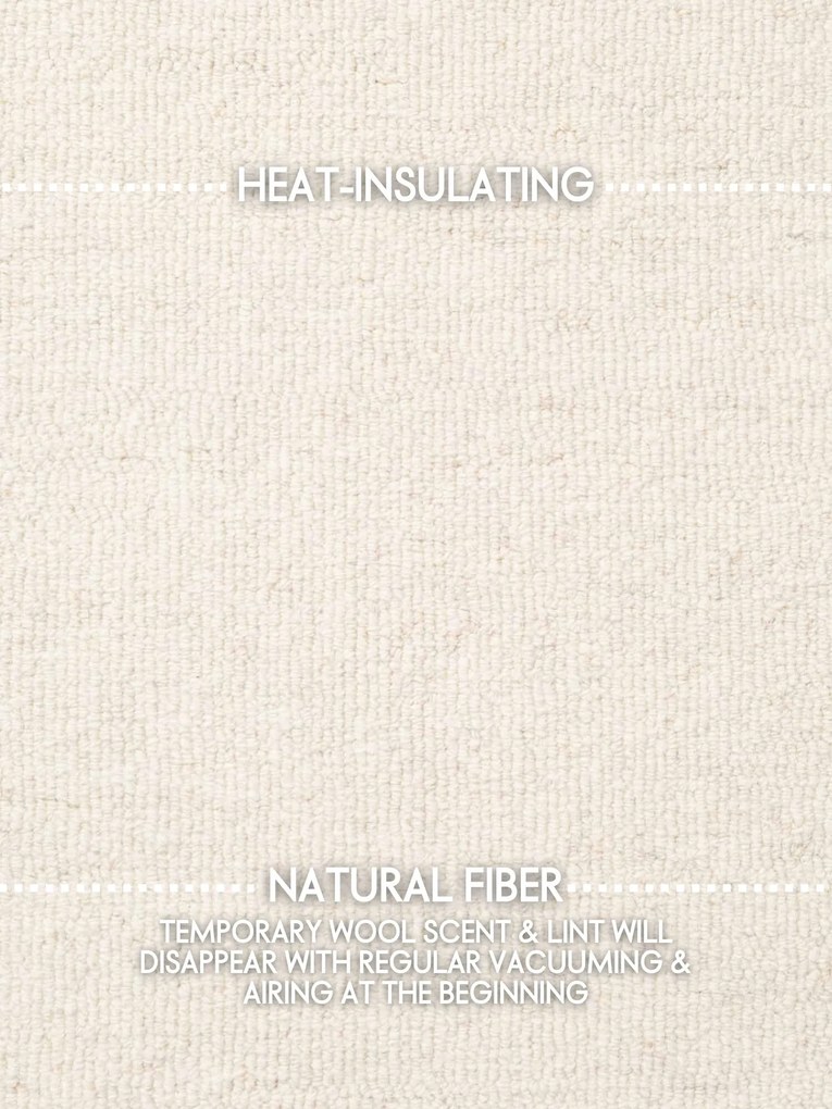 ELLE Decoration, Kusový koberec Puristic Knots 106318 Natural White kruh z kolekce Elle, 200x200 (průměr) kruh, bílá, ložnice