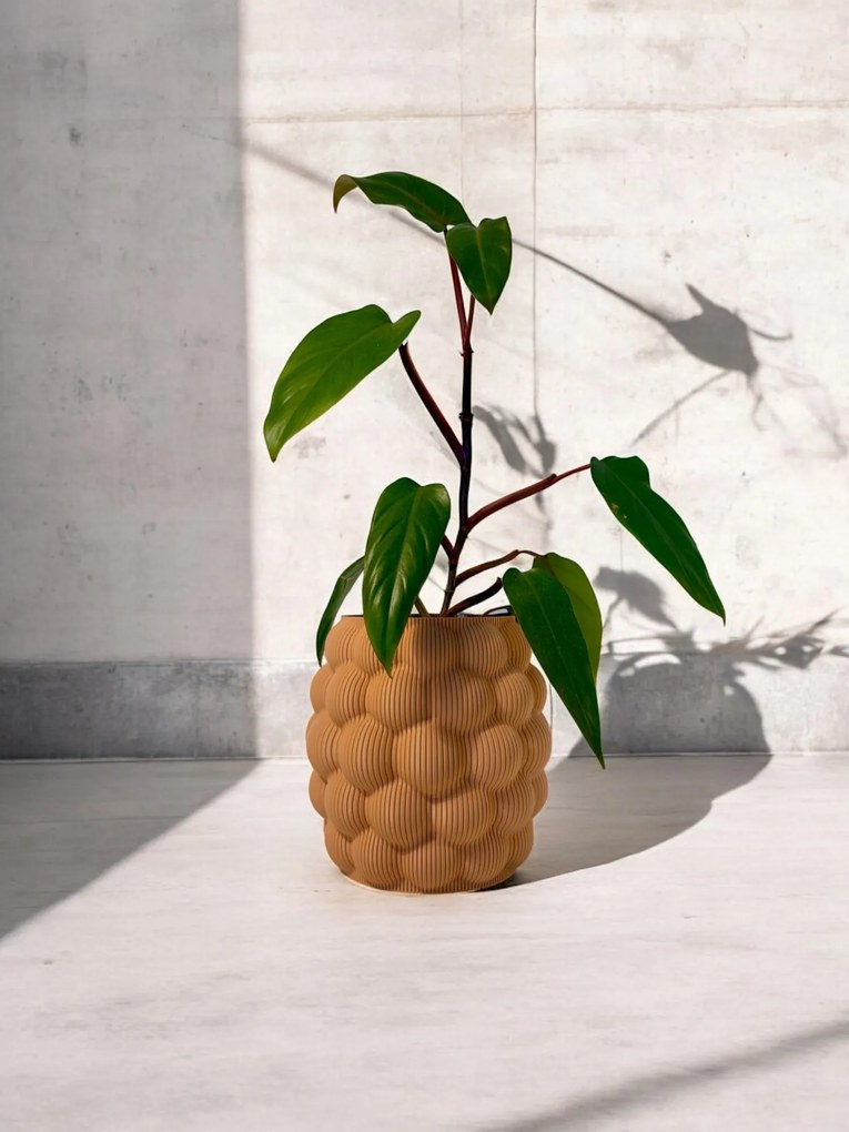 PlantBee Květináč Rubus 16cm terakotová