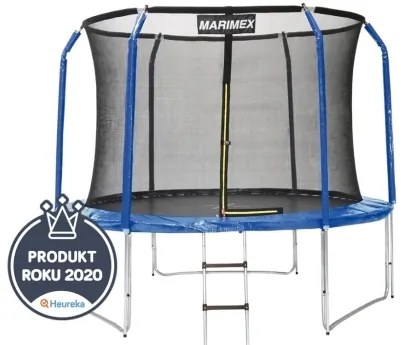 Trampolína 305 cm 2021 Marimex 19000081 s ochrannou sítí a schůdky