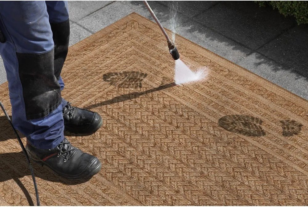 Hnědý vnitřní a venkovní koberec 80x150 cm Limonero – Hanse Home