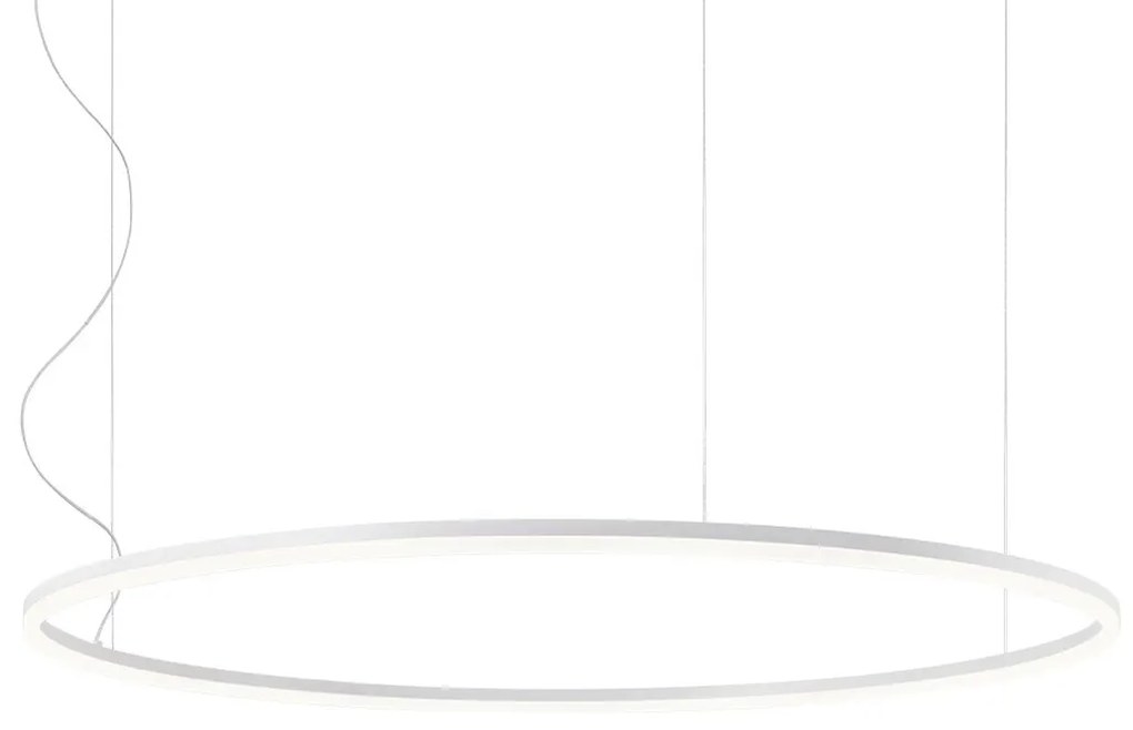 Redo 01-1918-DALI Orbit direct, závěsné kruhové svítidlo, 76W LED 4000K stmívatelné DALI, bílá, prům. 120cm