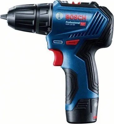 Aku vrtačka bosch gsr 12v-30 2x2ah 0.601.9g9.000