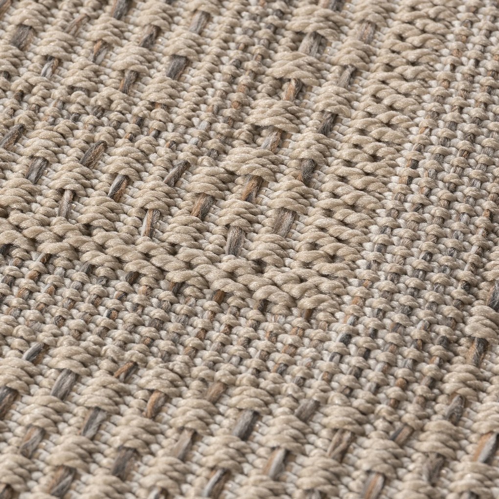Ayyildiz, Kusový koberec Desert 1304 beige - na ven i na doma, 80x150, béžová, chodba / předsíň