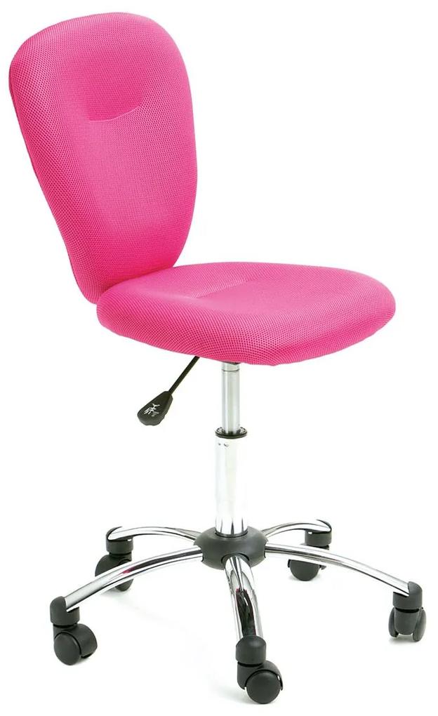 Interlink Dětská otočná židle Torry (růžová), Barva: růžová - 4010340831154