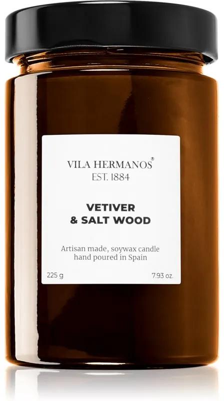 Vila Hermanos Apothecary Vetiver & Salt Wood vonná svíčka 225 g