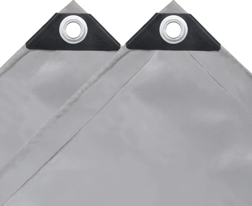 vidaXL Plachta 2,5 x 3,5 m 650 g/m² [144911] Barva: Šedá