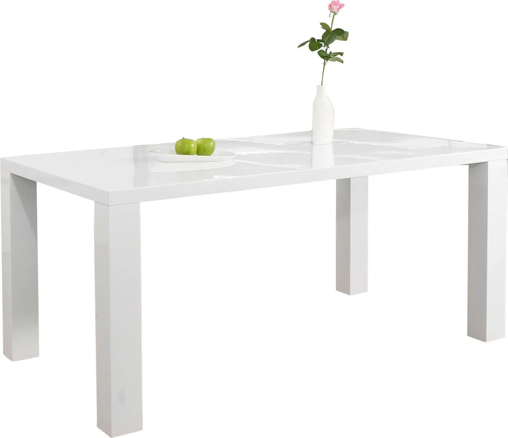 XXXLutz JÍDELNÍ STŮL, vysoce lesklá bílá, 200/100/76 cm MID.YOU - Online Only jídelní stoly - 001769018605
