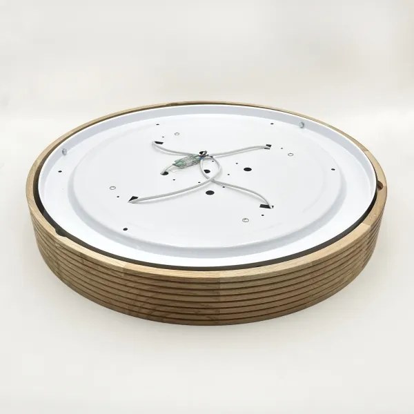 Brilagi - LED Stropní svítidlo CARVALHO MODERN 4xE27/60W/230V dub pr. 57,5 cm
