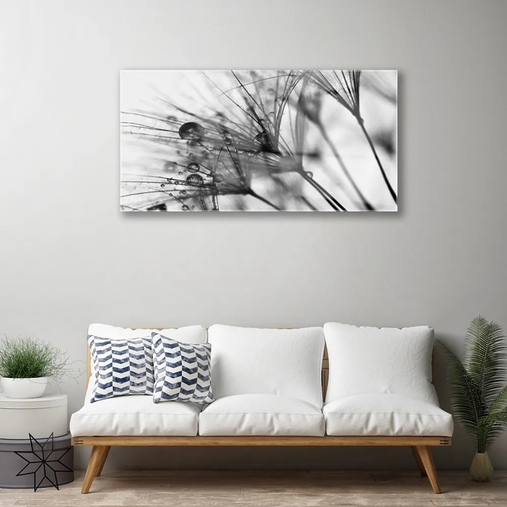 akrylový obraz Abstrakce Rostlina 100x50 cm