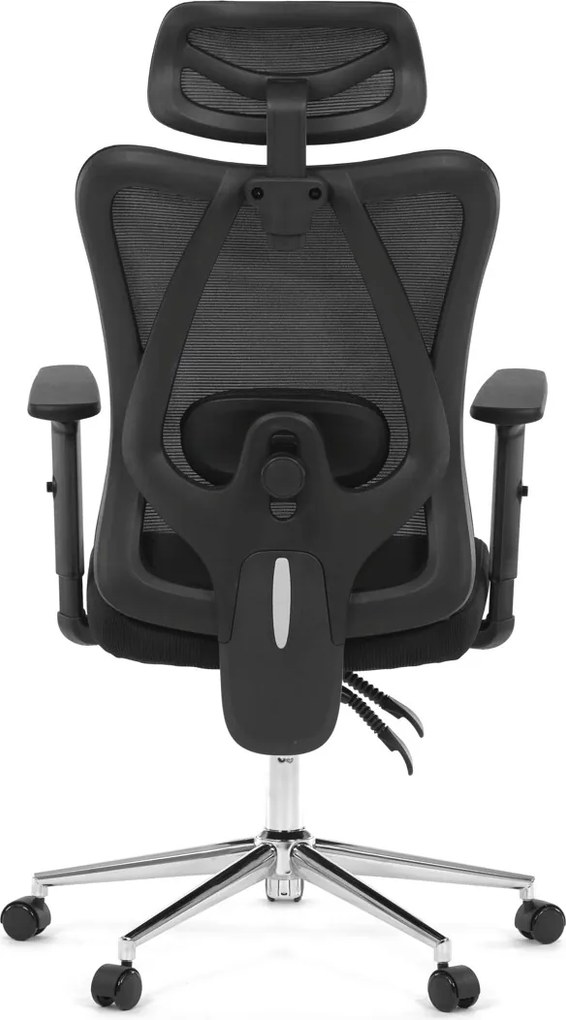 Ergonomická kancelářská židle FLEXIWORK - černá síťovina