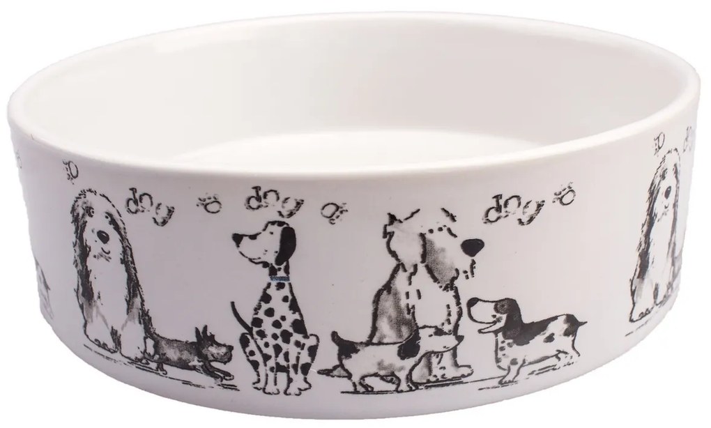 Keramická miska pro psa Dog friends, 15 x 5 cm