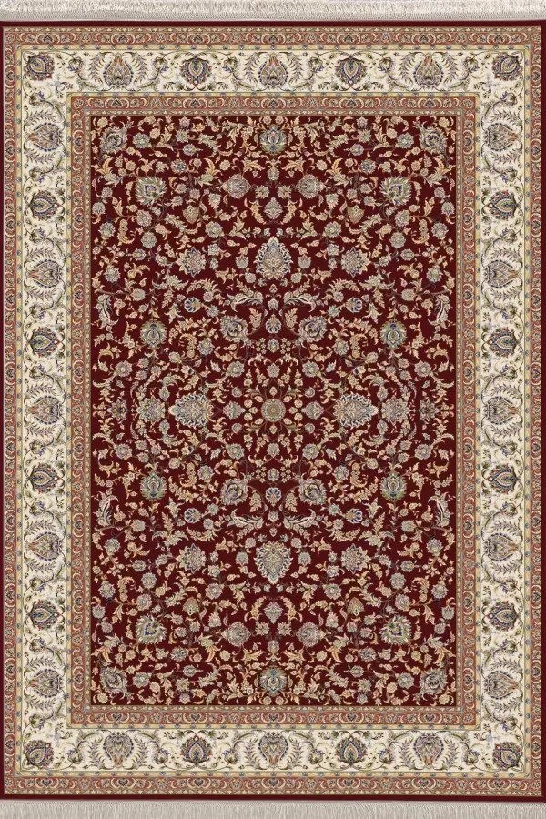 BE Koberec Anatolia Silk 66524 RED - červený obdélníkový Rozměr: 80x150 cm