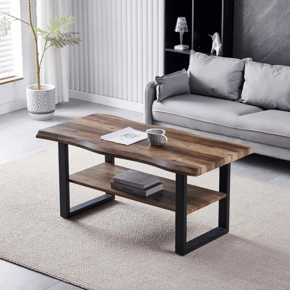 Konferenční stolek CT-F4212 OLW, mdf, old wood (120 x 60) cm