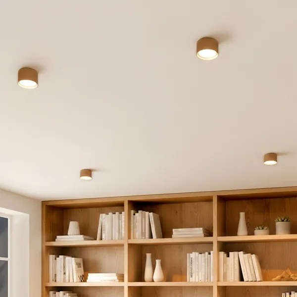 BRILAGI-LED RGB Stm. bod. sví. SMOOTH 1xGX53/14W/230V 60x82 mm Wi-Fi Tuya béžová