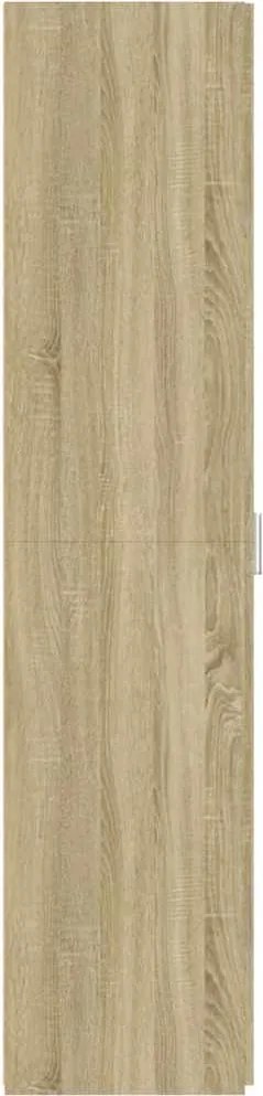 Skříň highboard dub sonoma 30 x 42,5 x 185 cm kompozitní dřevo 3281394