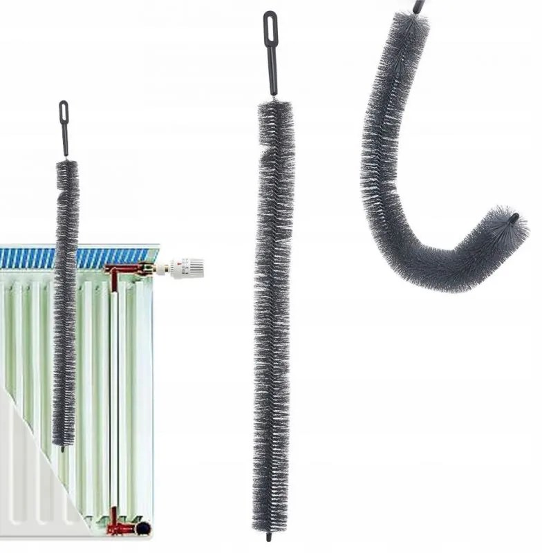 Orion Kartáč na radiátor, pevný, ale flexibilní, 72cm, černý