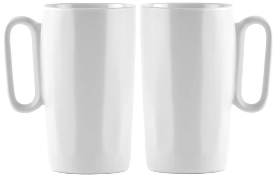 Bílé hrnky z kameniny v sadě 2 ks 330 ml Fuori – Vialli Design