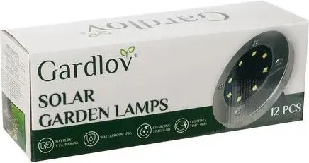 Solární zahradní světla se zápichem Gardlov - 12ks