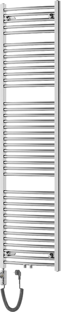 Mexen Ares, elektrické topné těleso 1800x500 mm + topná tyč 900 W, chromová, W102-1800-500-2900-01