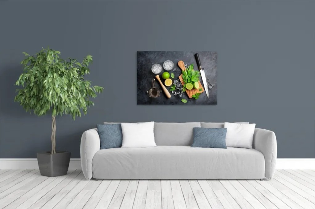 Obraz mojito Velikost (šířka x výška): 150x100 cm