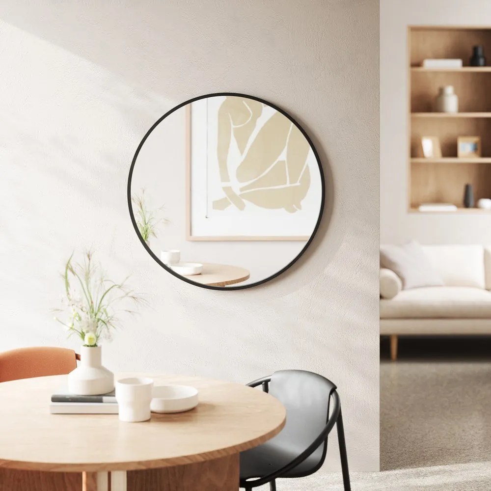 Nástěnné zrcadlo ø 94 cm Hub – Umbra