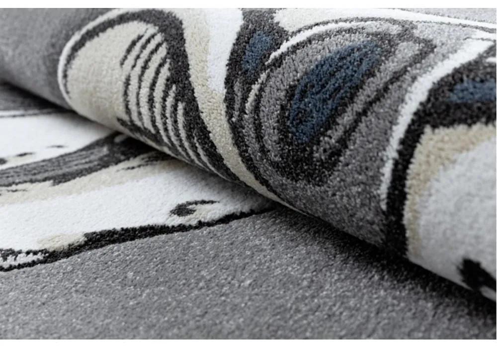 Dětský kusový koberec Sloník šedý 160x220cm