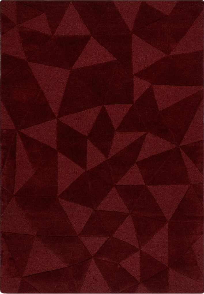 Kusový koberec Moderno Shard Red, 200x290, červená, chodba / predsieň, Flair Rugs