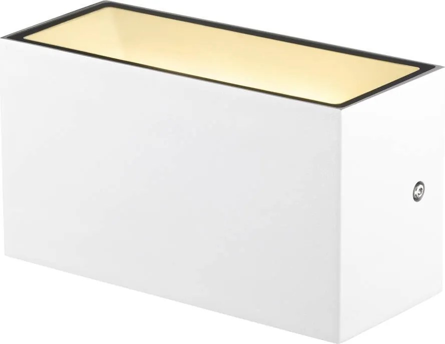 LA 1005153 SITRA M WL UP/DOWN venkovní LED nástěnné přisazené svítidlo, bílé CCT switch 3000/4000 K - BIG WHITE (SLV)