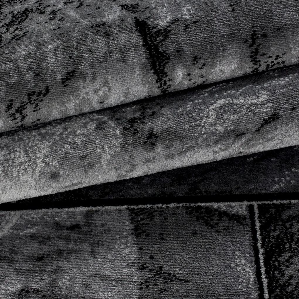Ayyildiz Kusový koberec PARMA 9250, Černá Rozměr koberce: 120 x 170 cm