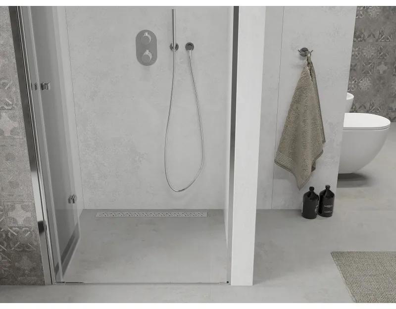 Mexen Lima skládací sprchové dveře 100 cm, Průhledné, Chromovaná - 856-100-000-01-00