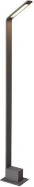 AZZ AZ3483 LED Venkovní sloupkové svítidlo Azzardo Agape 80 dark grey AZ3483 6W 480lm 3000K IP54 9,5cm tmavě šedé - AZZARDO