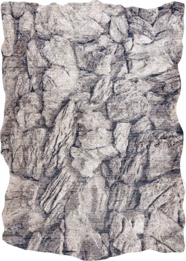 Koberec Originální Tvar 195x290 cm Kámen #D436