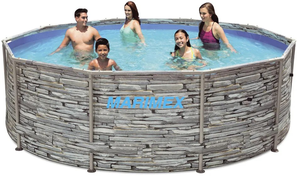 Bazén Marimex Florida 3,05x0,91 m bez příslušenství - motiv KÁMEN