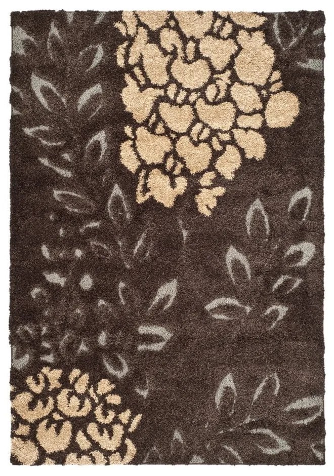 Hnědošedý koberec Safavieh Feli x , 182 x 121 cm