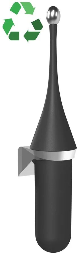 MARPLAST MARPLAST, ECOLORED WC kartáč závěsný, ABS, černá mat, A65801VB