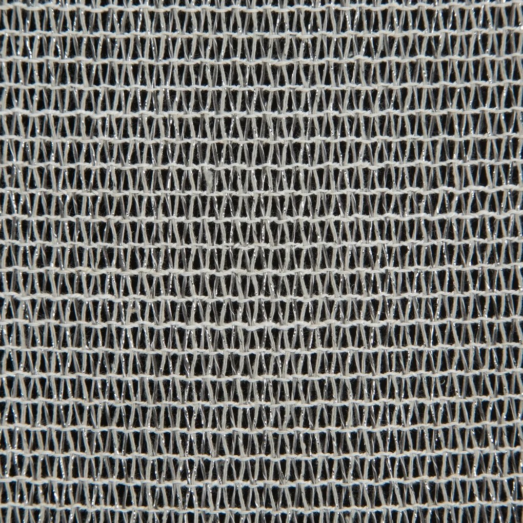 ZÁVĚS NA PÁSCE EMILIA 140X270 CM STŘÍBRNÁ