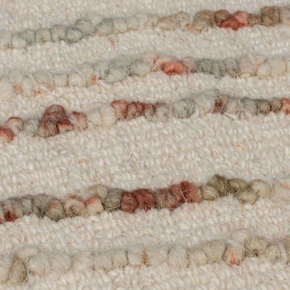 Flair Rugs, Kusový koberec Memphis Abstract Swirl Natural/Orange, 80x150, béžová, ložnice